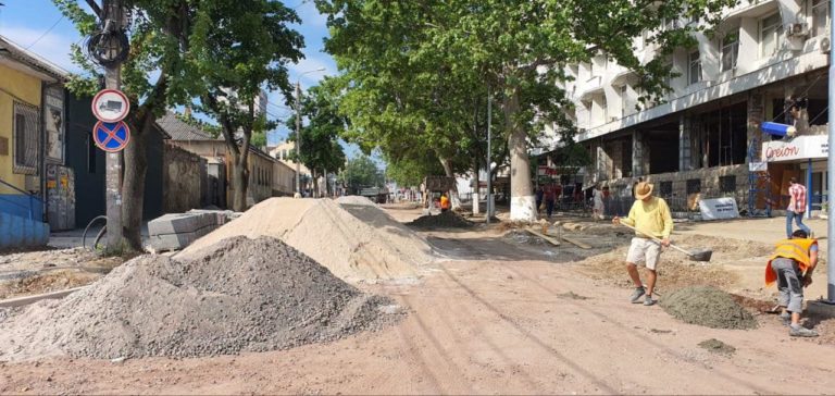 Ceban, despre reparația străzii Tighina: Pe tronsonul str. A. Iancu ...