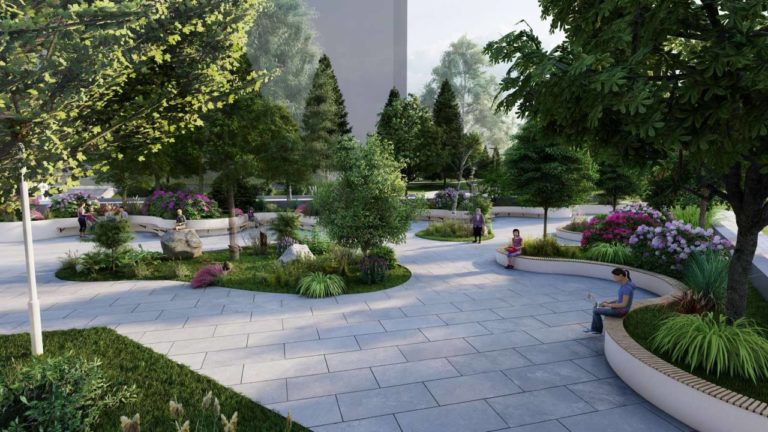 Un nou scuar renovat în sectorul Botanica - Ion Ceban