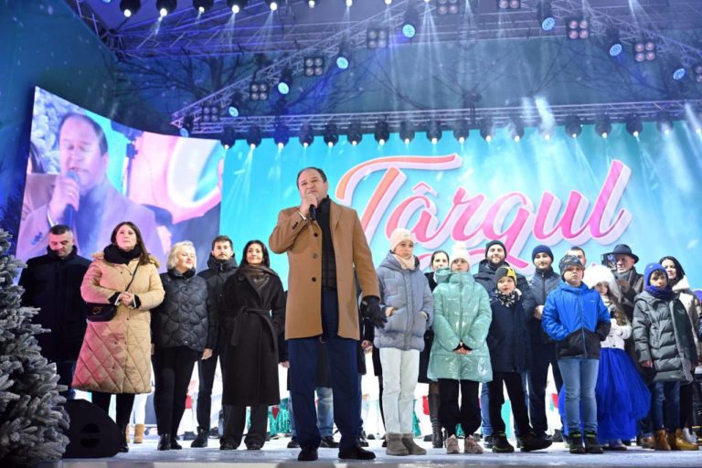 Ion Ceban, mesaj în fața mulțimii adunate în PMAN la inaugurarea ...